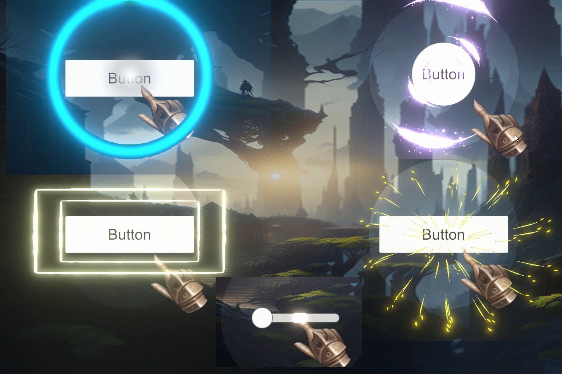 Gameplay Guiding Hand With Effects | 2D GUI | Unity Asset Store