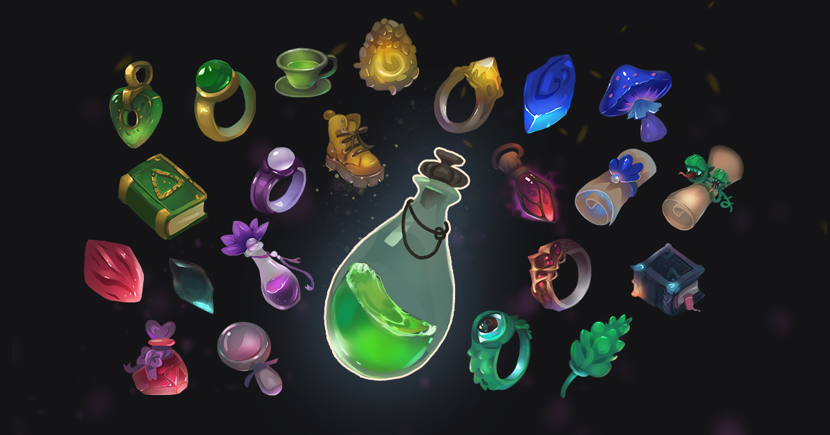 Stylized Magic Icons Pack Vol2 | 2D Icons | Unity Asset Store