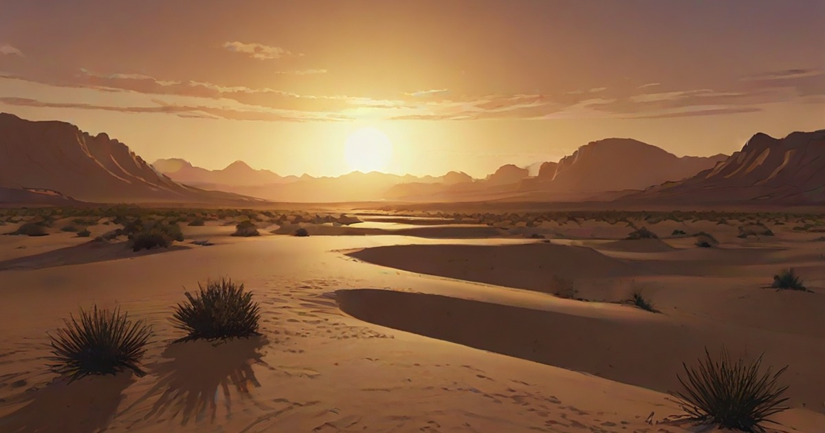 2D Comic Desert Background-G | 2D Environments | Unity Asset Store