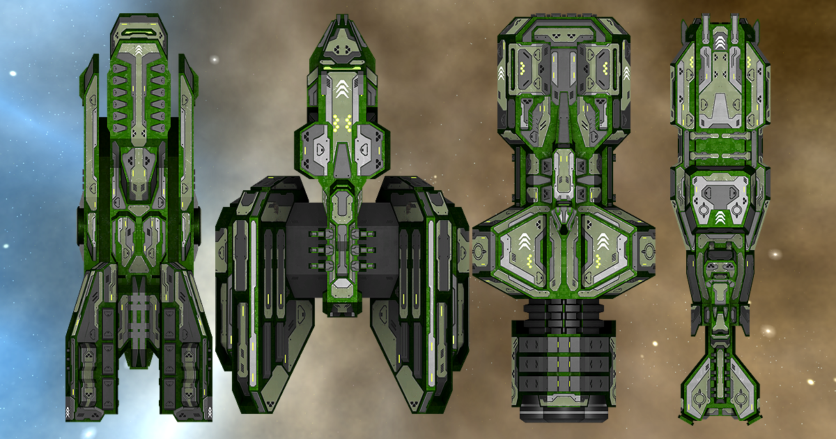 2D Enkar Republic Destroyers Collection | 2D Environments | Unity Asset ...