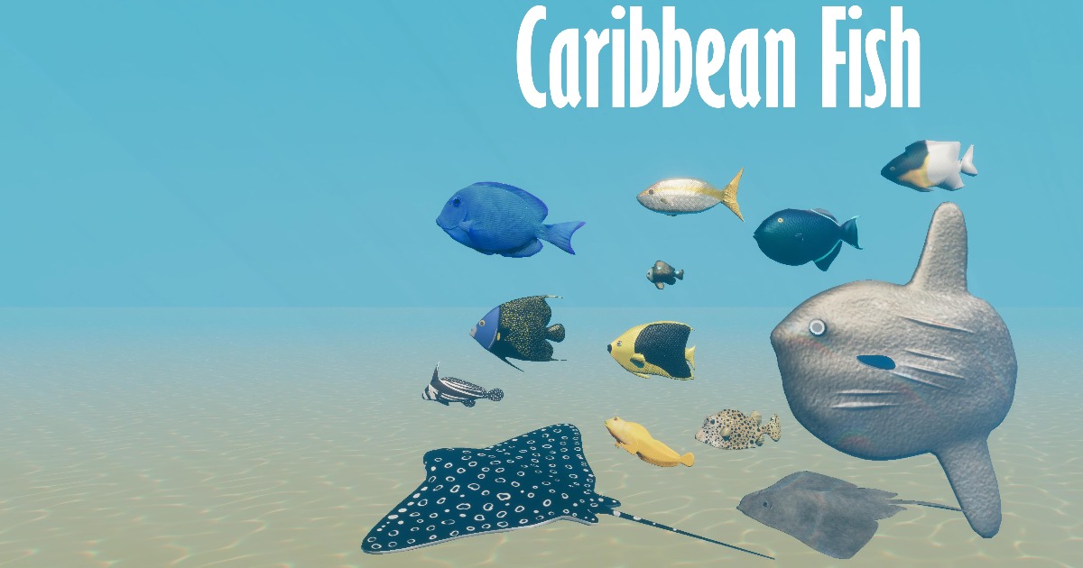 Caribbean Fish | Characters | Unity Asset Store