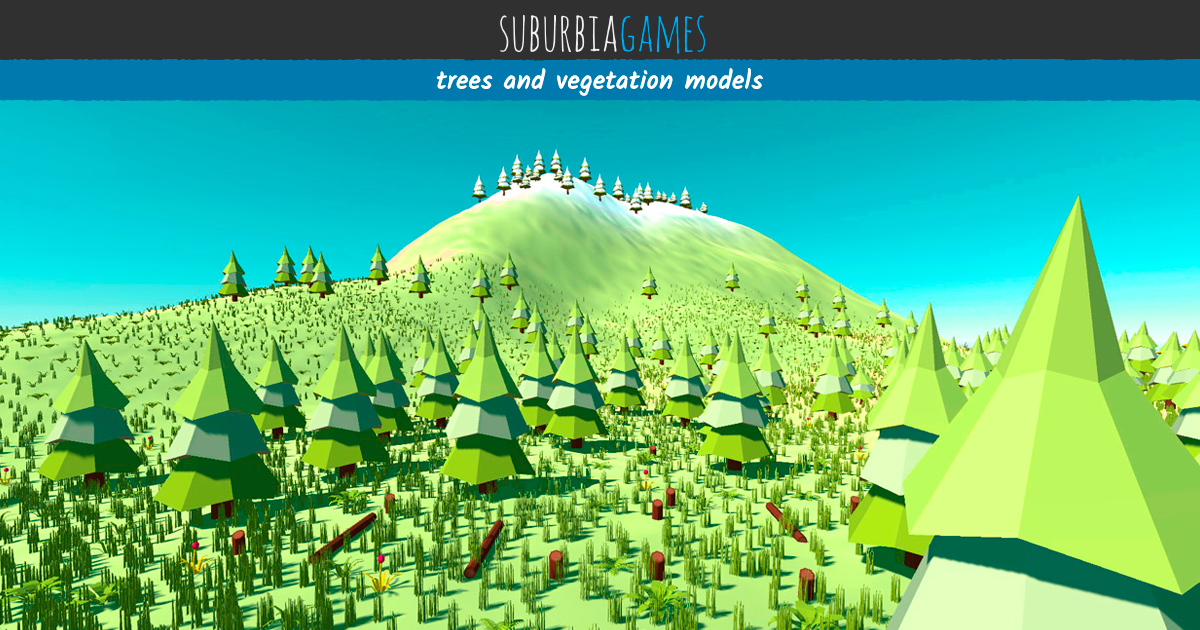 Low Poly Trees and Vegetation | 3D Trees | Unity Asset Store