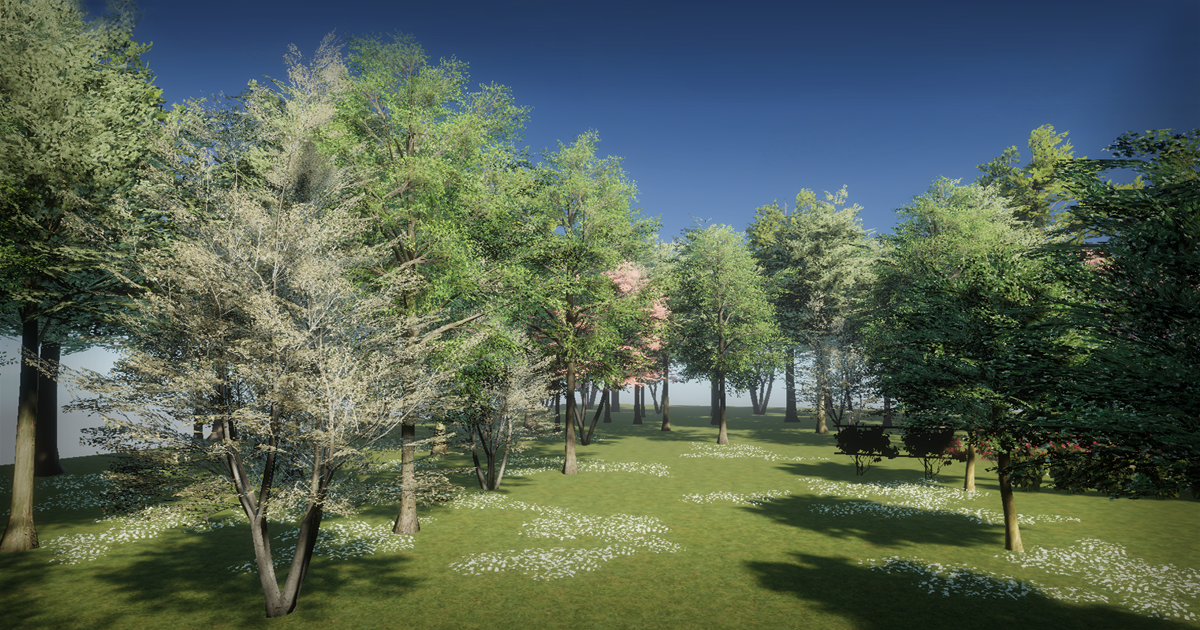 8 Trees pack | 3D Landscapes | Unity Asset Store