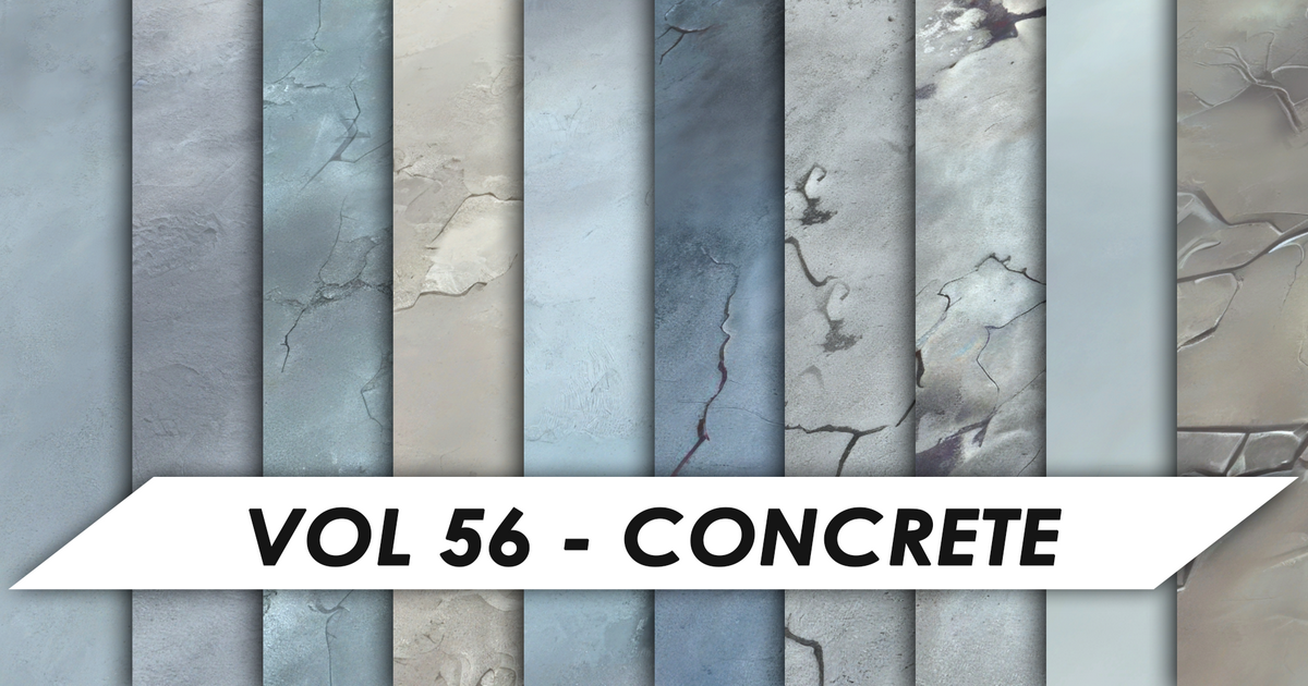 Stylized Textures - Vol 56 - Concrete | 2D 텍스처 및 소재 | Unity Asset Store