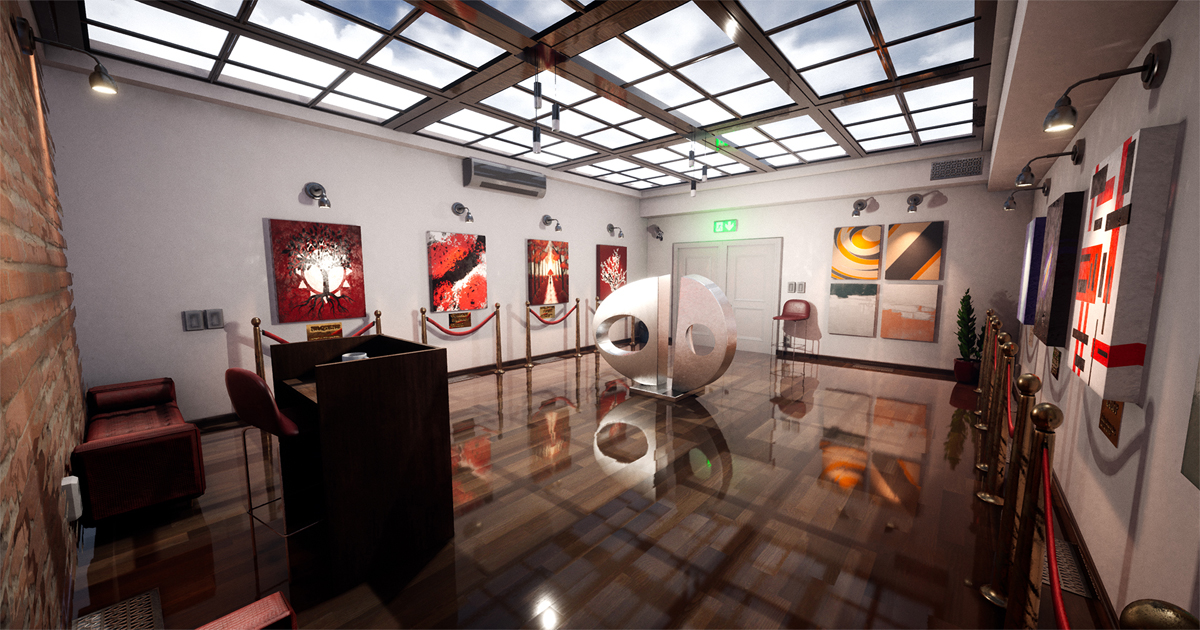Art Gallery / Furniture Package / 80+ Variations | 3D Props | Unity ...