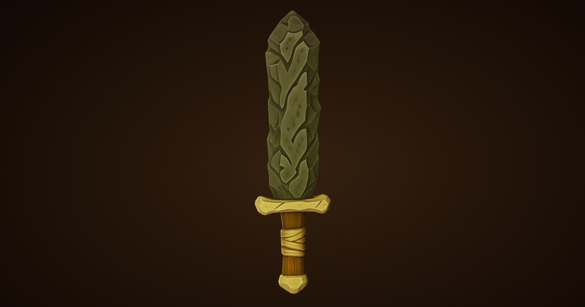 Stone Sword | 3D Weapons | Unity Asset Store