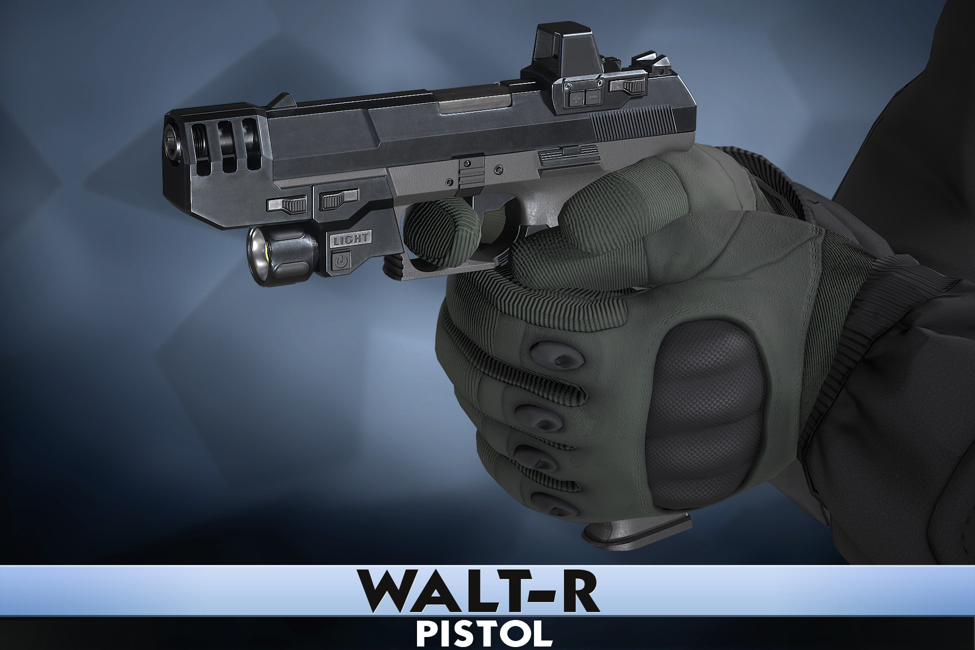 Walt-R With Hands | 3D 武器 | Unity Asset Store
