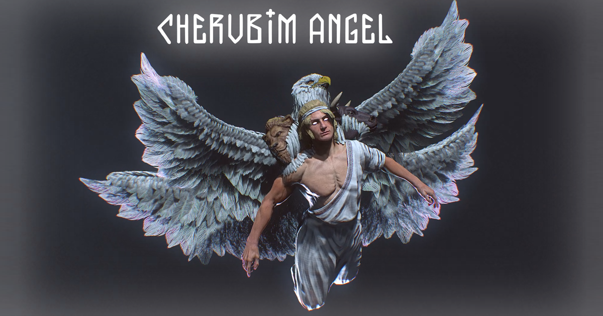 Cherubim Angel Tetramorph | 3D Humanoids | Unity Asset Store
