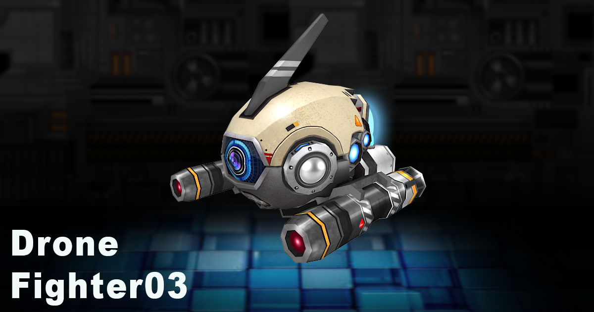 Drone Fighter 03 | 3D Air | Unity Asset Store