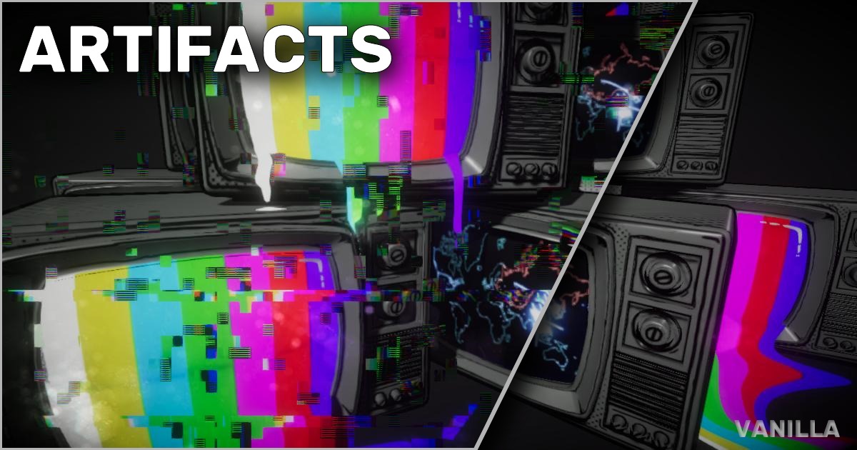 Glitches: Artifacts | Fullscreen & Camera Effects | Unity Asset Store
