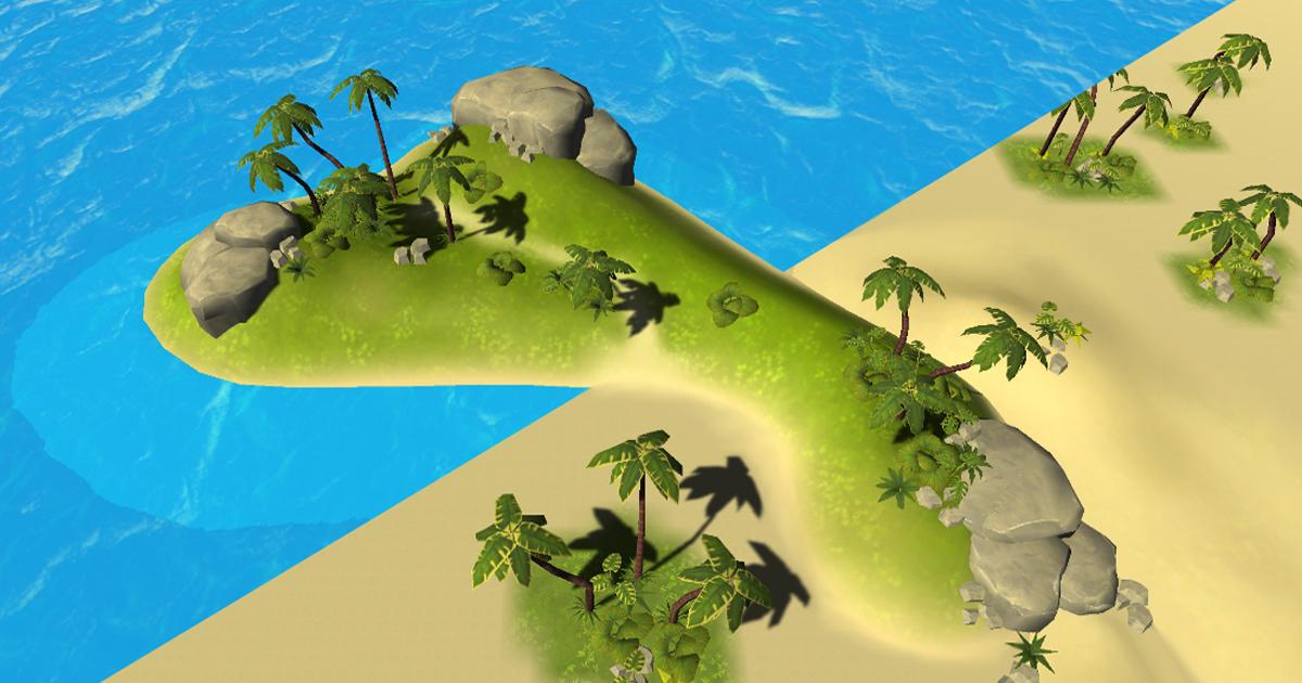 Mobile Map Builder - Tropical | 3D Environments | Unity Asset Store