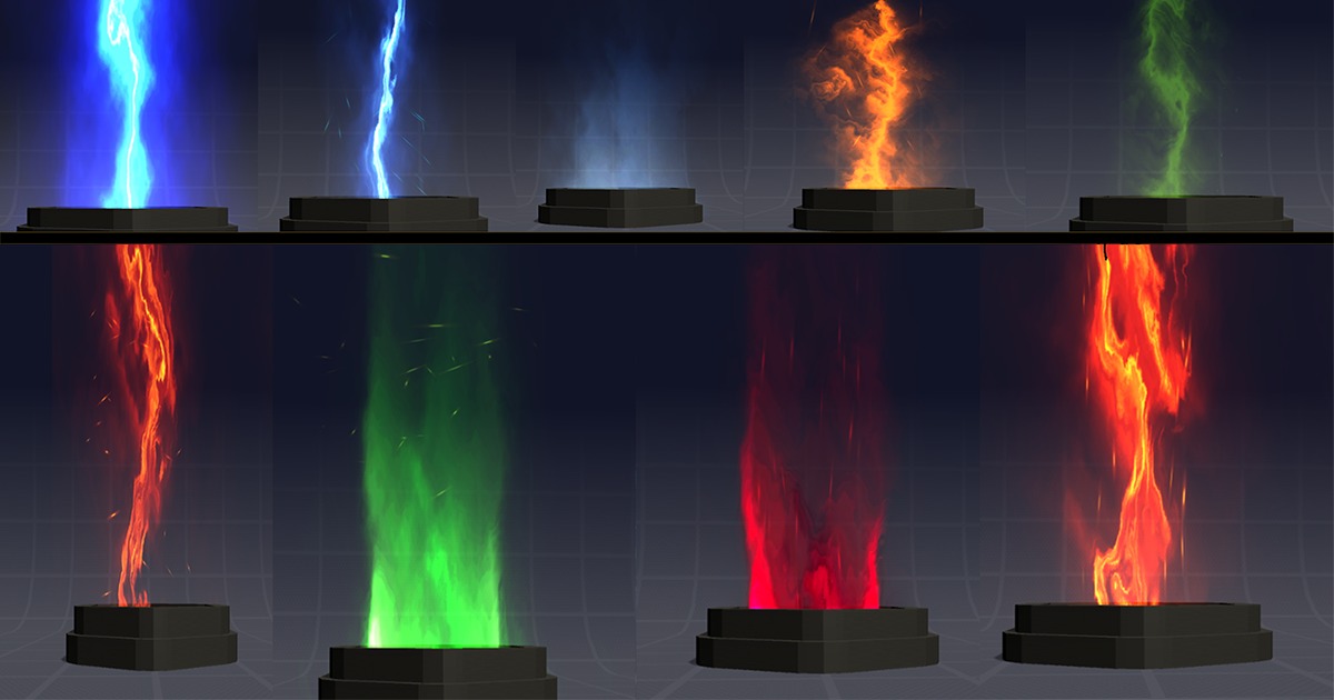 FX Magic Beam | VFX Particles | Unity Asset Store