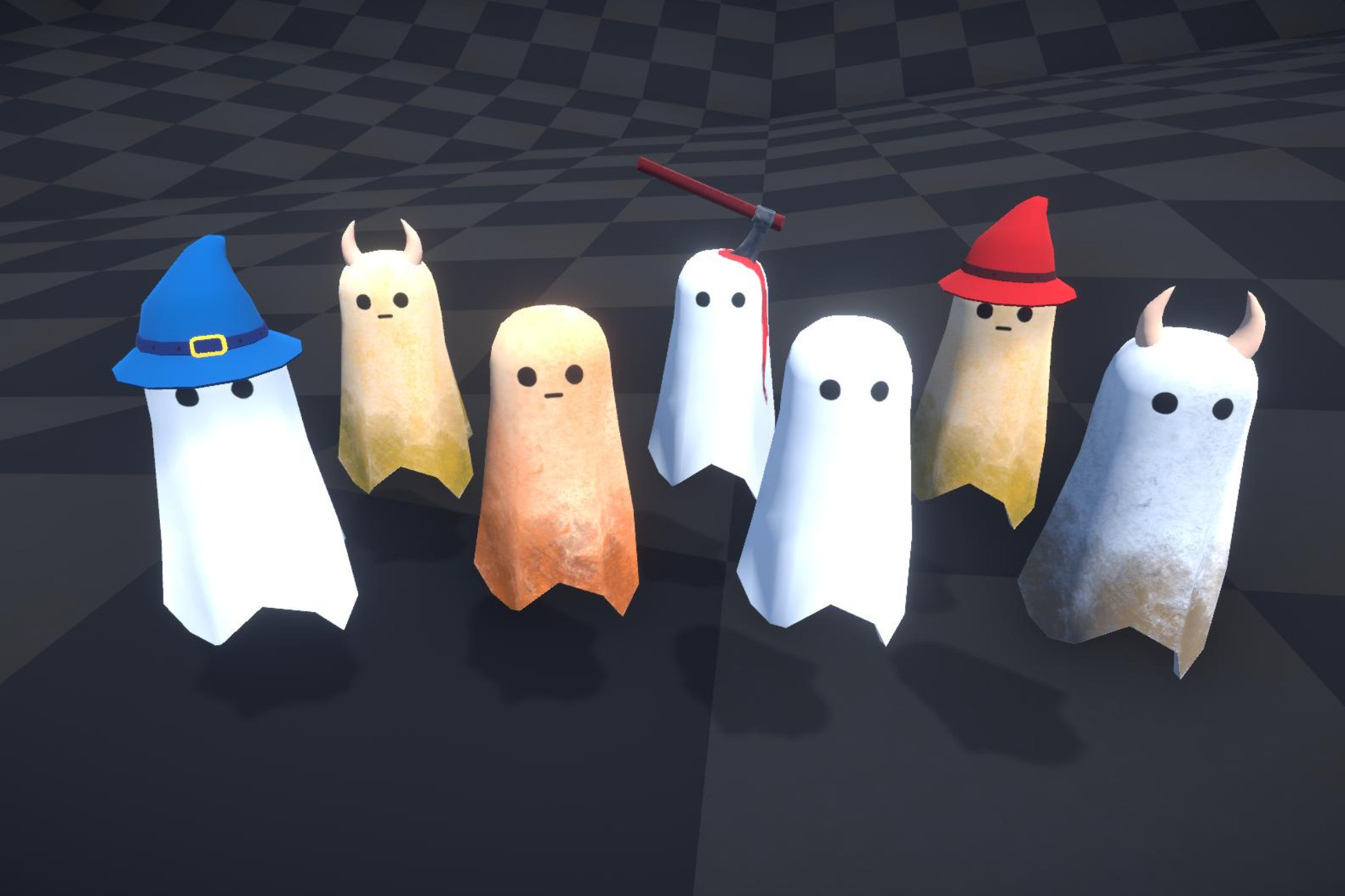 Little Ghost lowpoly(FREE) | 3D Characters | Unity Asset Store