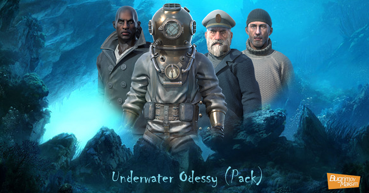 Underwater odyssey(Pack) | 3D Humanoids | Unity Asset Store