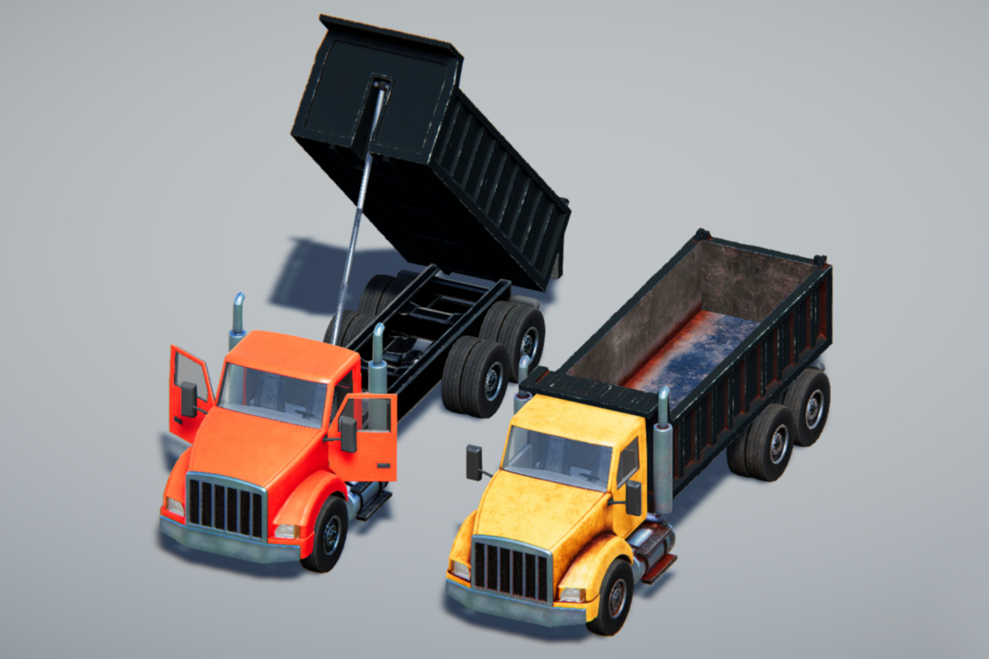Dump Truck Controller - HEAVY MACHINERY | Systems | Unity Asset Store