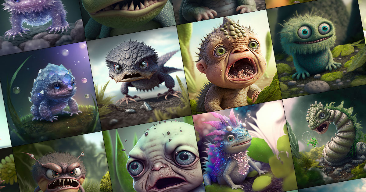 Baby Monsters 2 - RPG Fantasy Character Icons | 2D Icons | Unity Asset ...