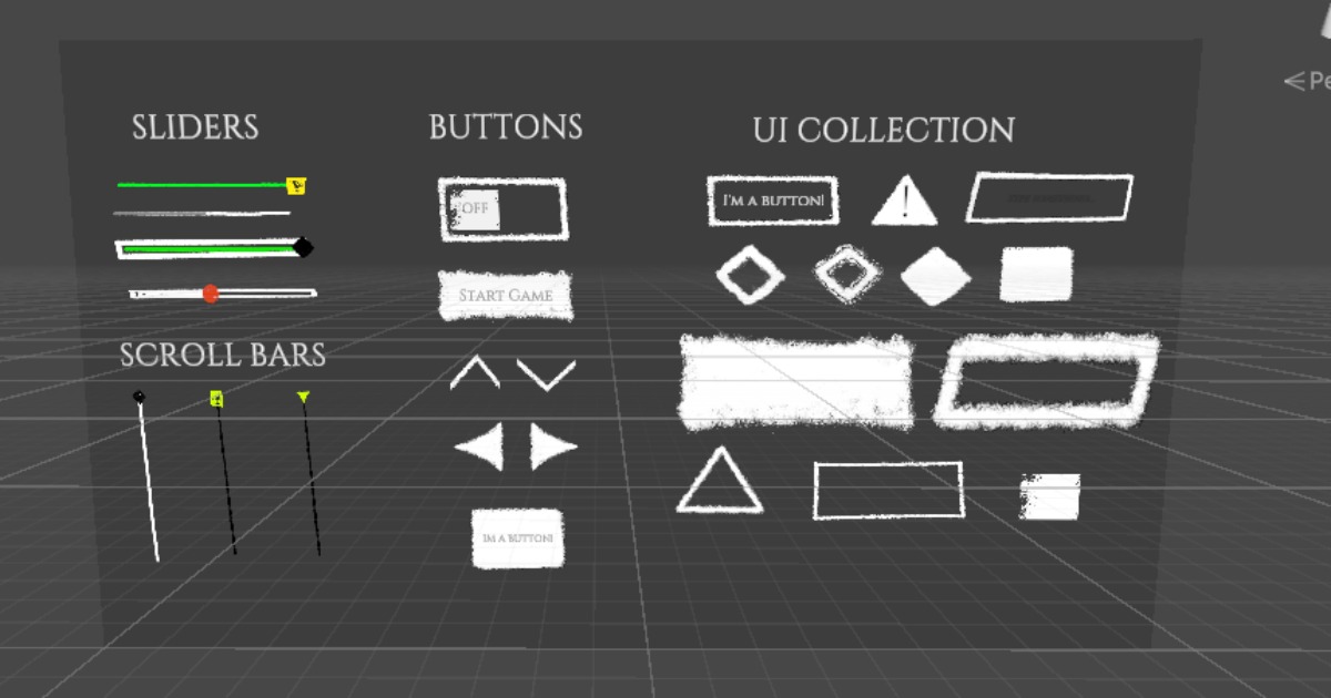 Dark UI Kit | 2D GUI | Unity Asset Store