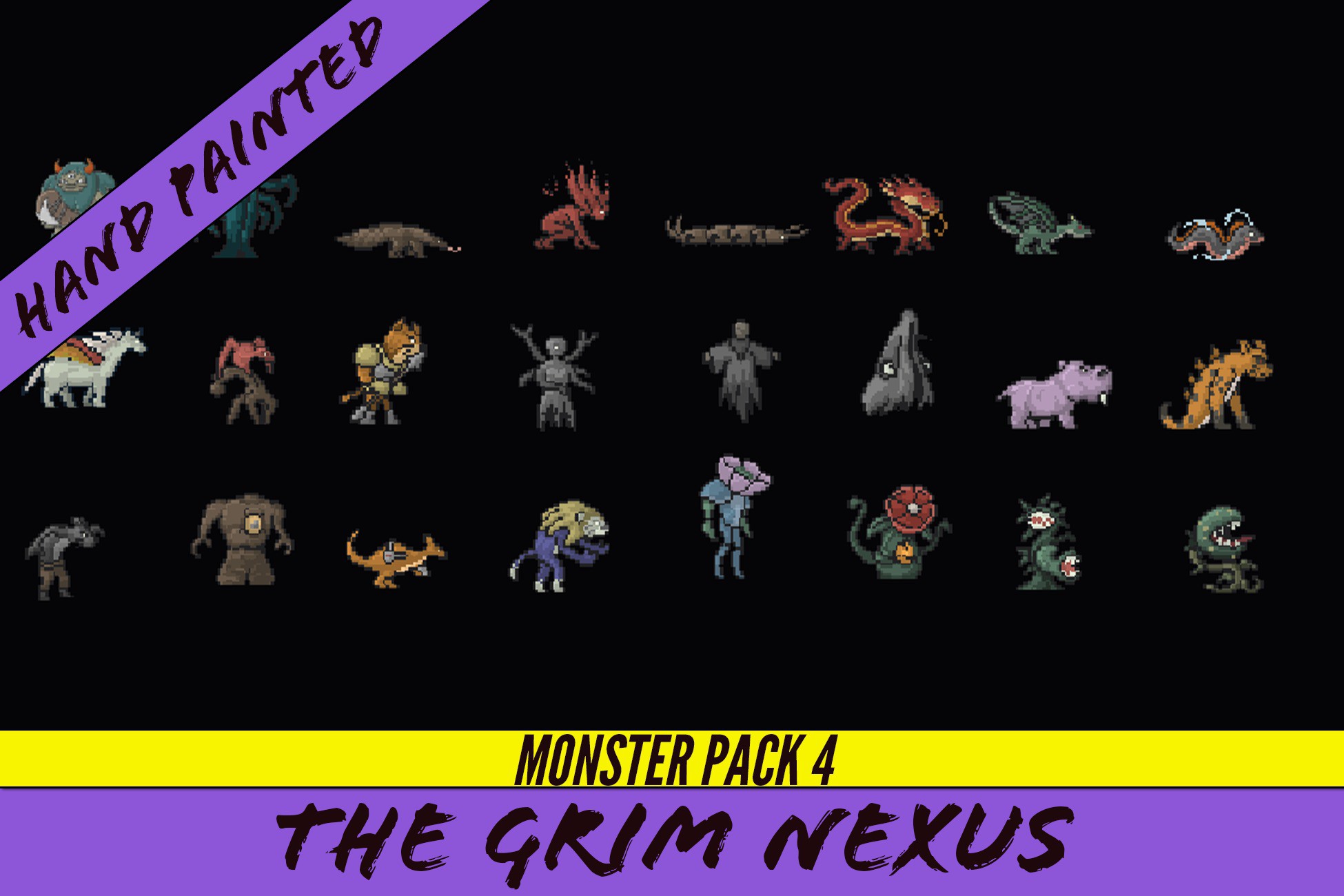 Grim Nexus Monster Pack 4 | 2D | Unity Asset Store
