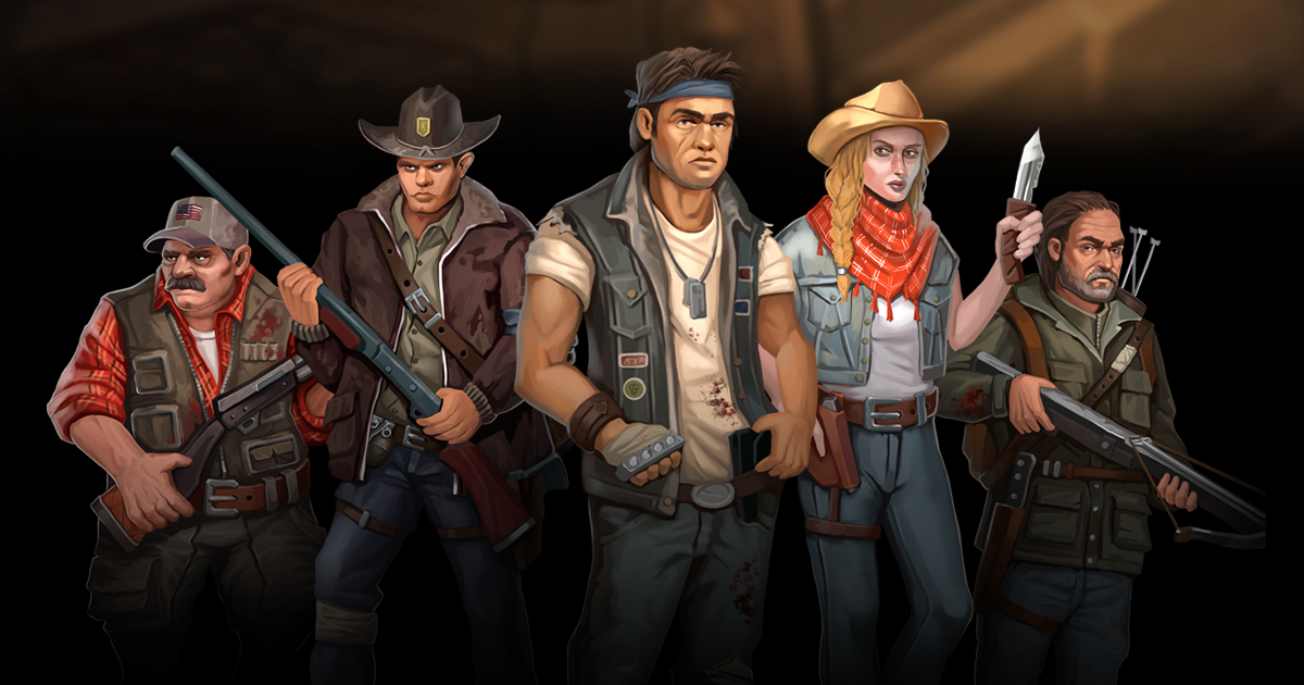 Zombie Post Apocalypse Survivors | 2D Characters | Unity Asset Store