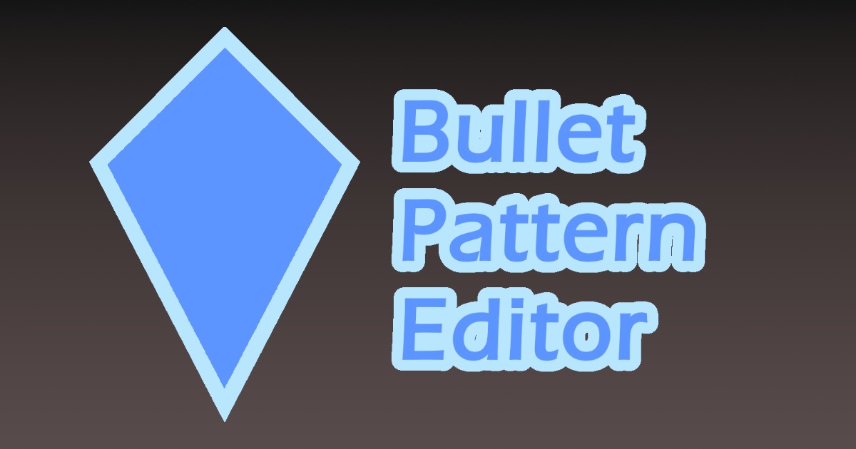 Bullet Pattern Editor | Utilities Tools | Unity Asset Store
