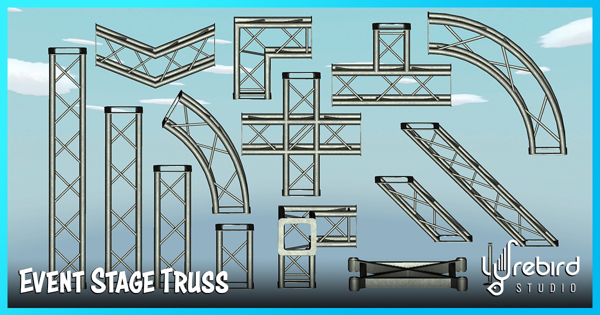 Event Stage Truss | 3D Industrial | Unity Asset Store