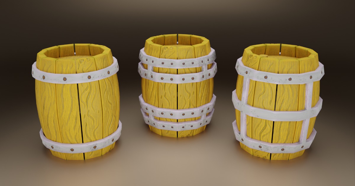 3D Game Barrels Pack | 3D Fantasy | Unity Asset Store
