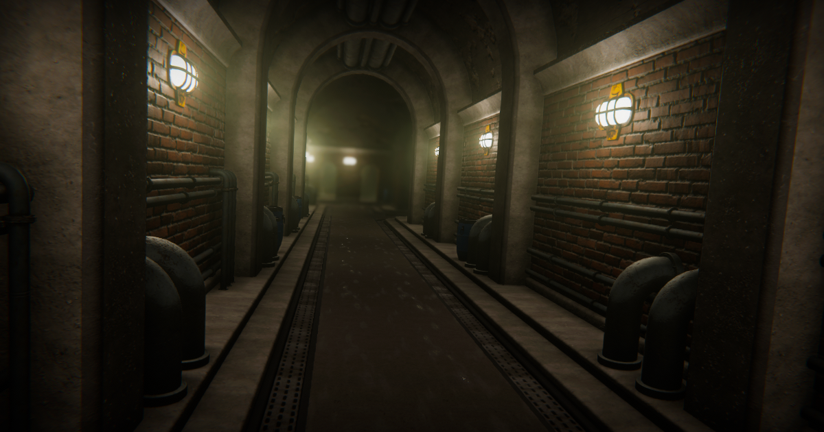 Modular Sewer Tunnels | 3D Industrial | Unity Asset Store