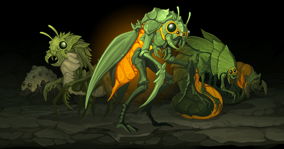 Insects Army Characters | 2D Characters | Unity Asset Store