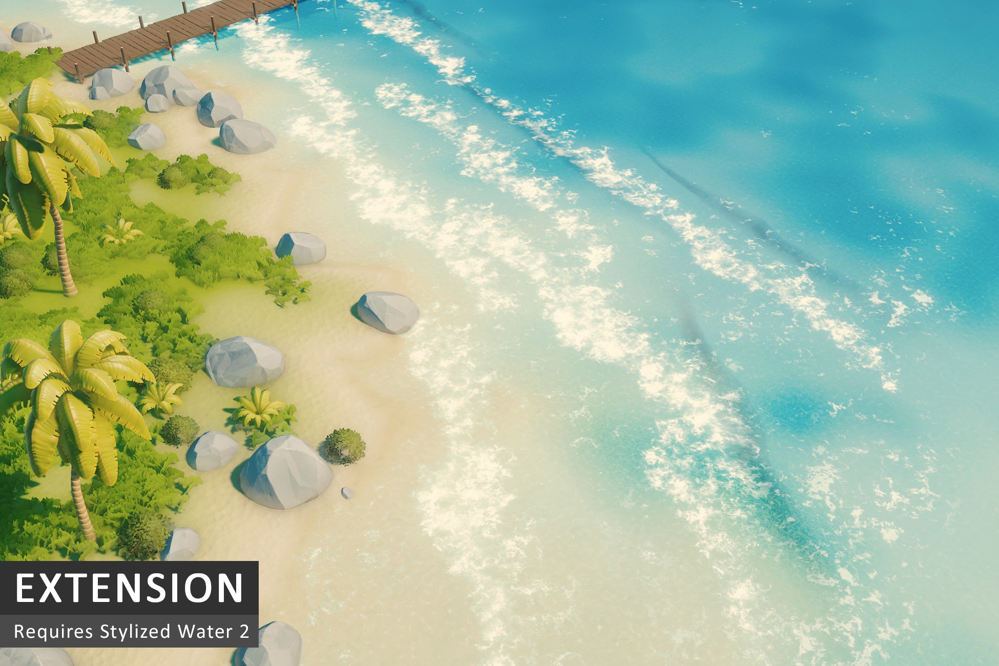 Dynamic Effects for Stylized Water 2 (Extension) | VFX Shaders | Unity Asset Store