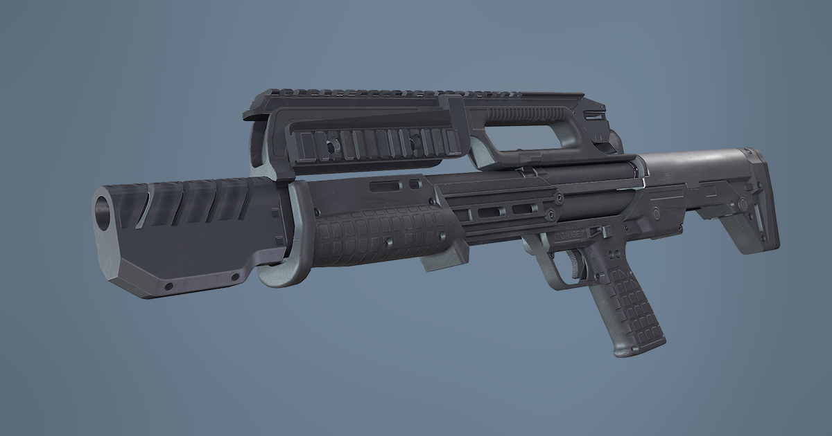 Tech-7 Shotgun | 3D Weapons | Unity Asset Store