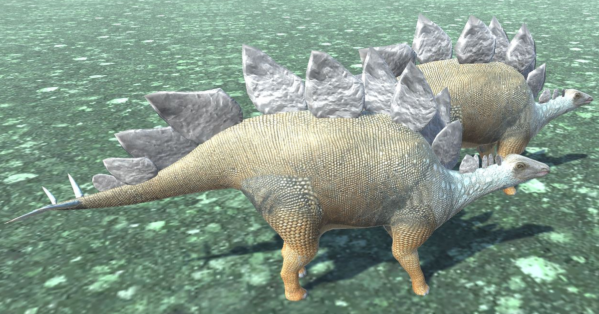 Stegosaurus stenops | Characters | Unity Asset Store