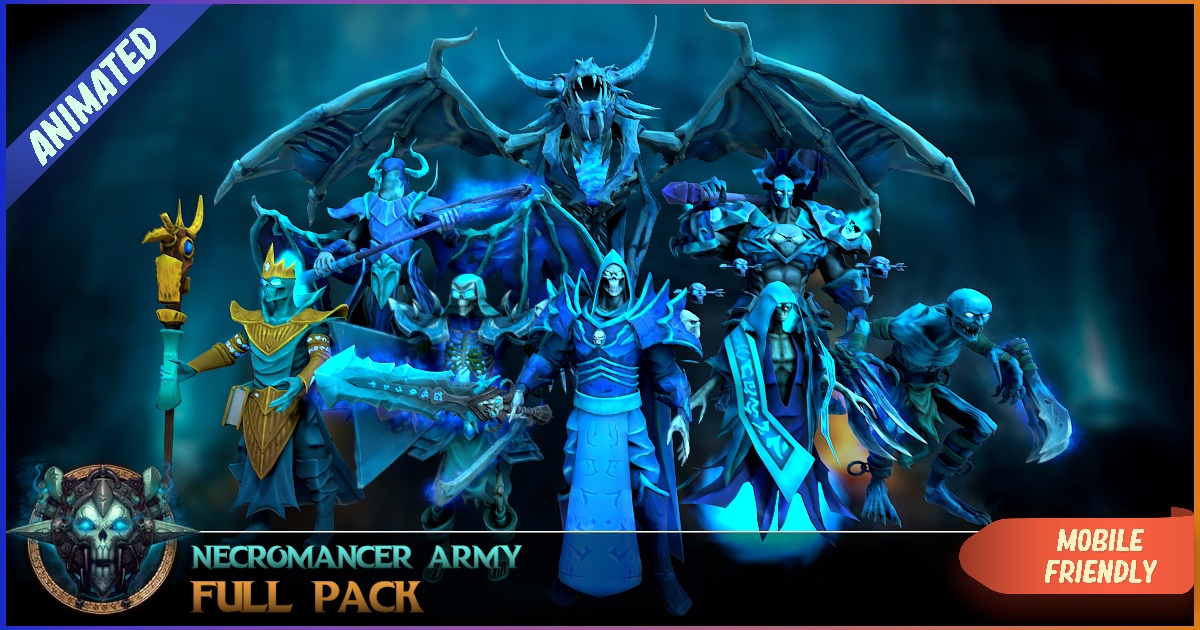 Necromancer Army - Full Pack | Characters | Unity Asset Store
