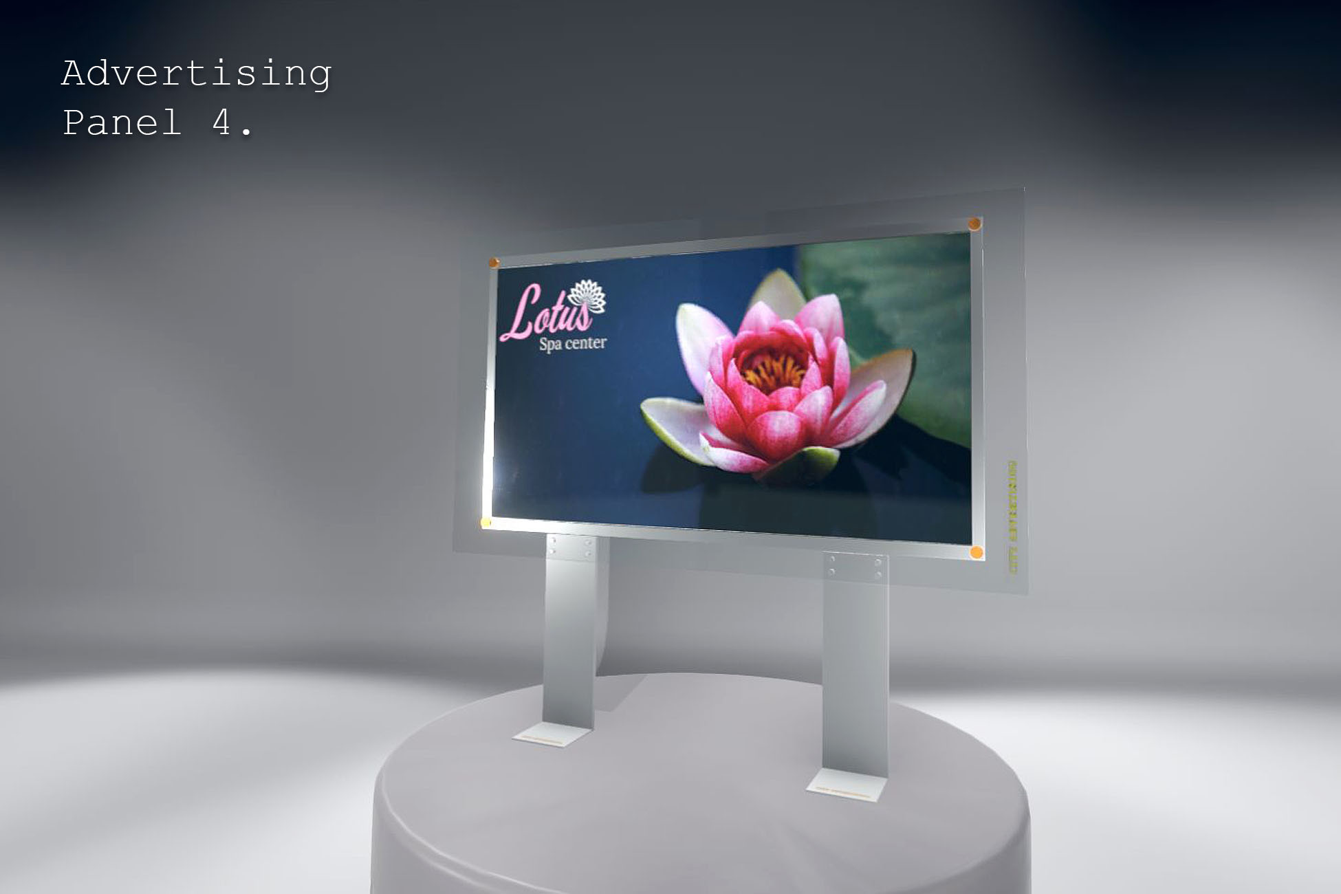 Advertising Panel 4. | 3D Electronics | Unity Asset Store