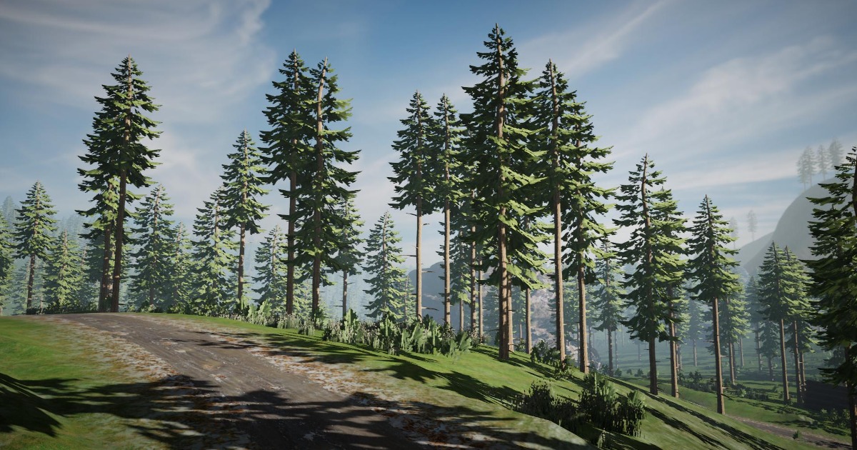 Pine Tree Bundle (Mobile) | 3D Trees | Unity Asset Store