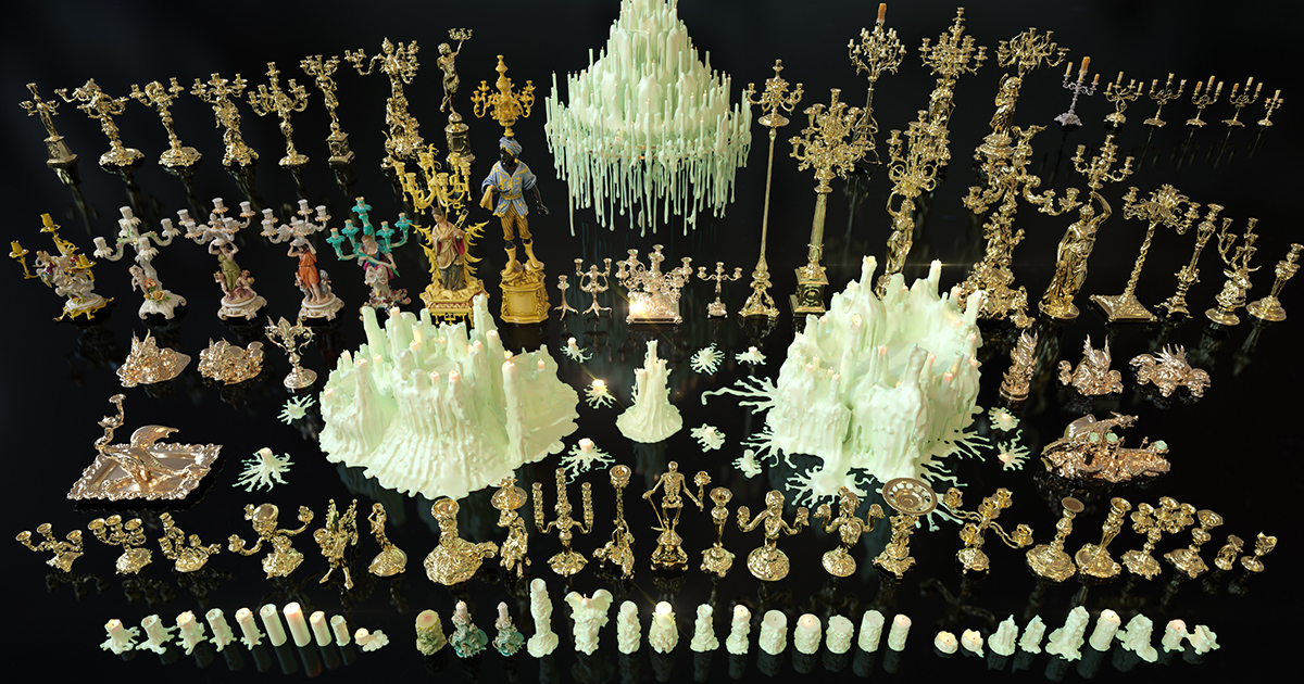 Ornate Candles, CandleHolders, and Wax Sculptures - 133 Models Set | 3D ...
