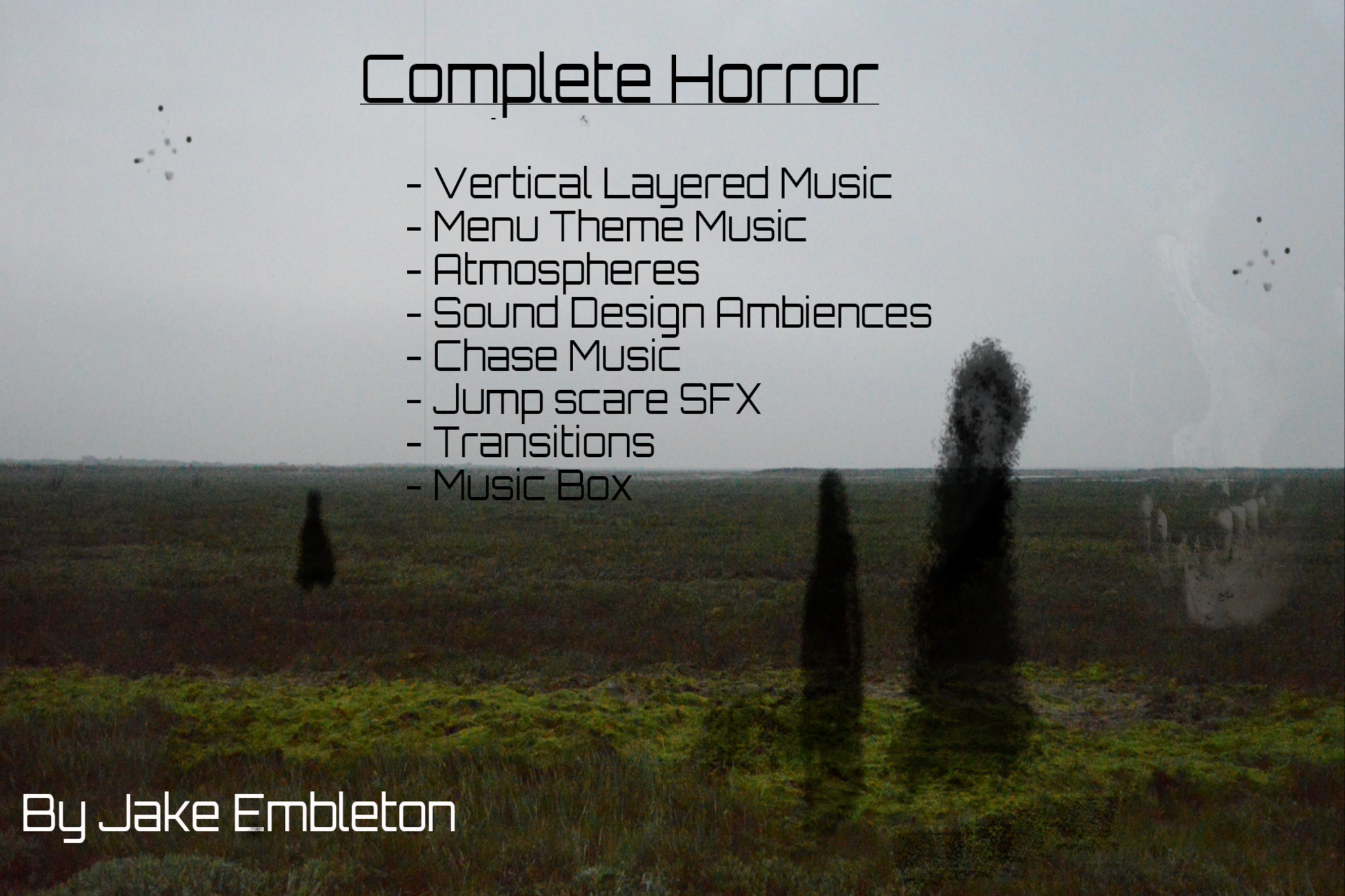 Complete Horror Soundtrack | Audio Music | Unity Asset Store