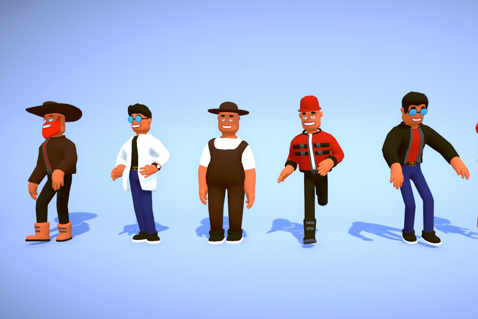 3D Stylized Characters Pack 10 | 3D Humanoids | Unity Asset Store