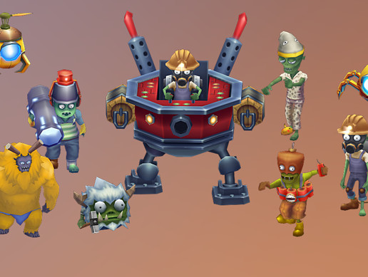 Toon Zombie And Monster Pack | 3D Characters | Unity Asset Store