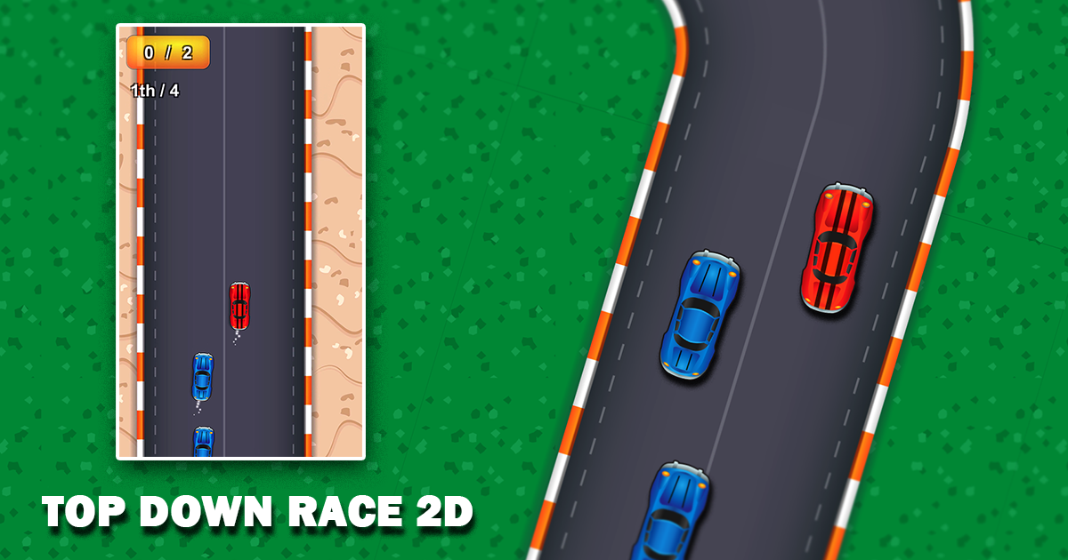 Top Down Race 2D - Free Game Template | Packs | Unity Asset Store