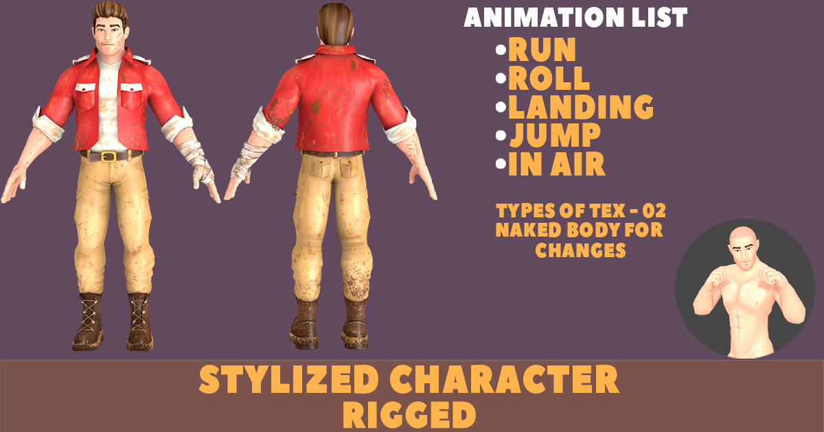 Stylized Character 3d Characters Unity Asset Store
