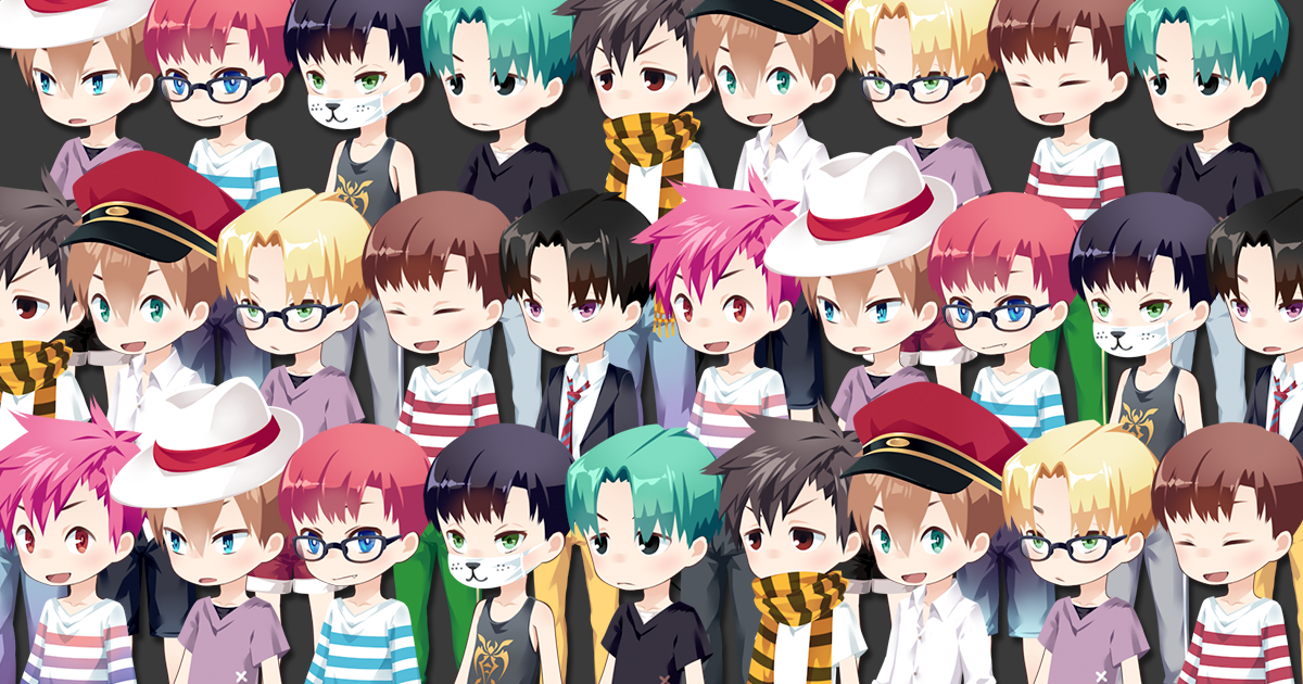 Customize Boy_ Type 1_N1 | 2D Characters | Unity Asset Store