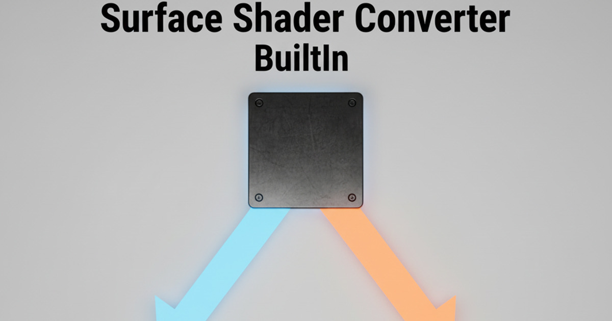 Surface Shader Converter | Utilities Tools | Unity Asset Store