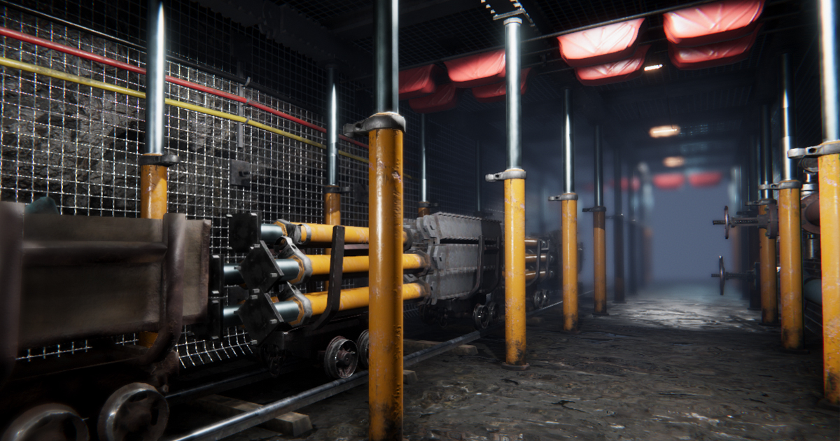Coal Mine Environment | 3D Environments | Unity Asset Store