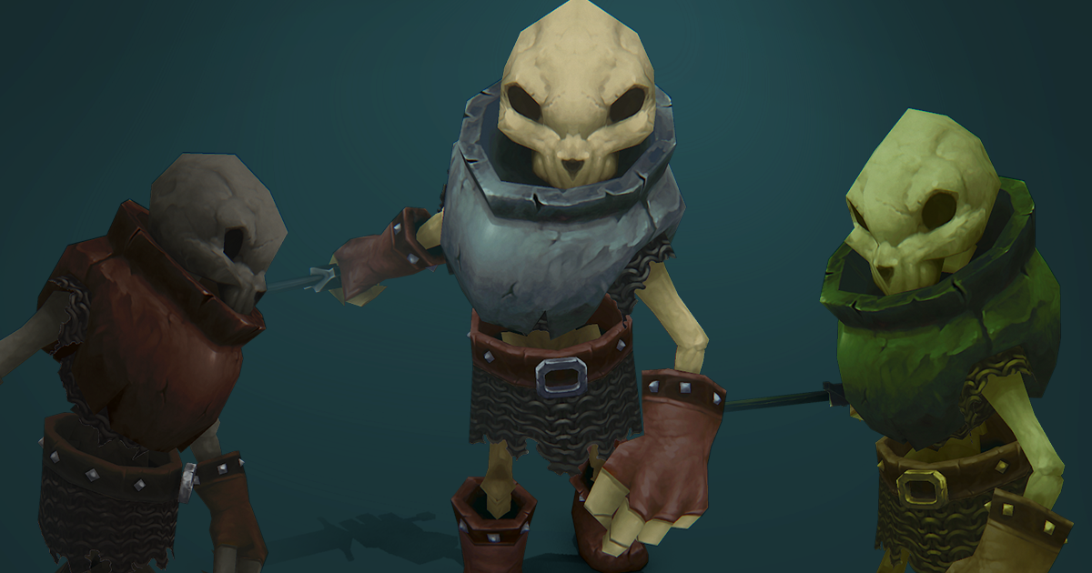 Rune - Skeleton Warrior | Characters | Unity Asset Store