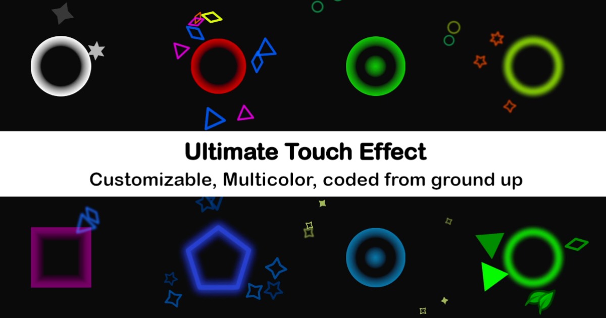 Ultimate Touch Effect | 2D GUI | Unity Asset Store