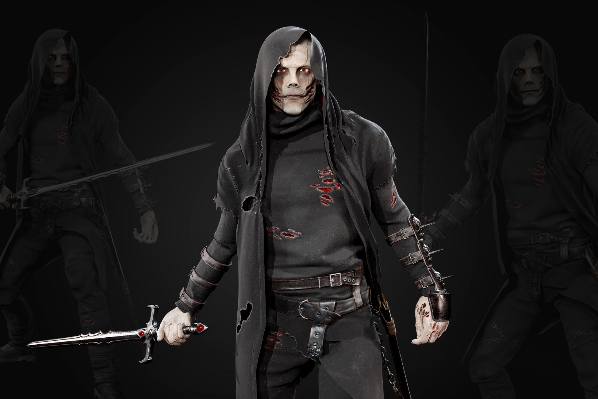 Death with a sword1 | 3D Characters | Unity Asset Store