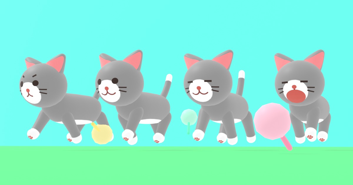 Simple Cat with Funny Animations Vol.2 | 3D Animals | Unity Asset Store
