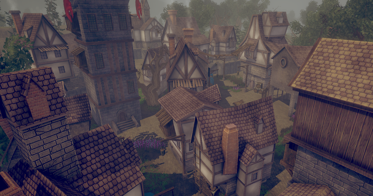 Titan Town | 3D Fantasy | Unity Asset Store