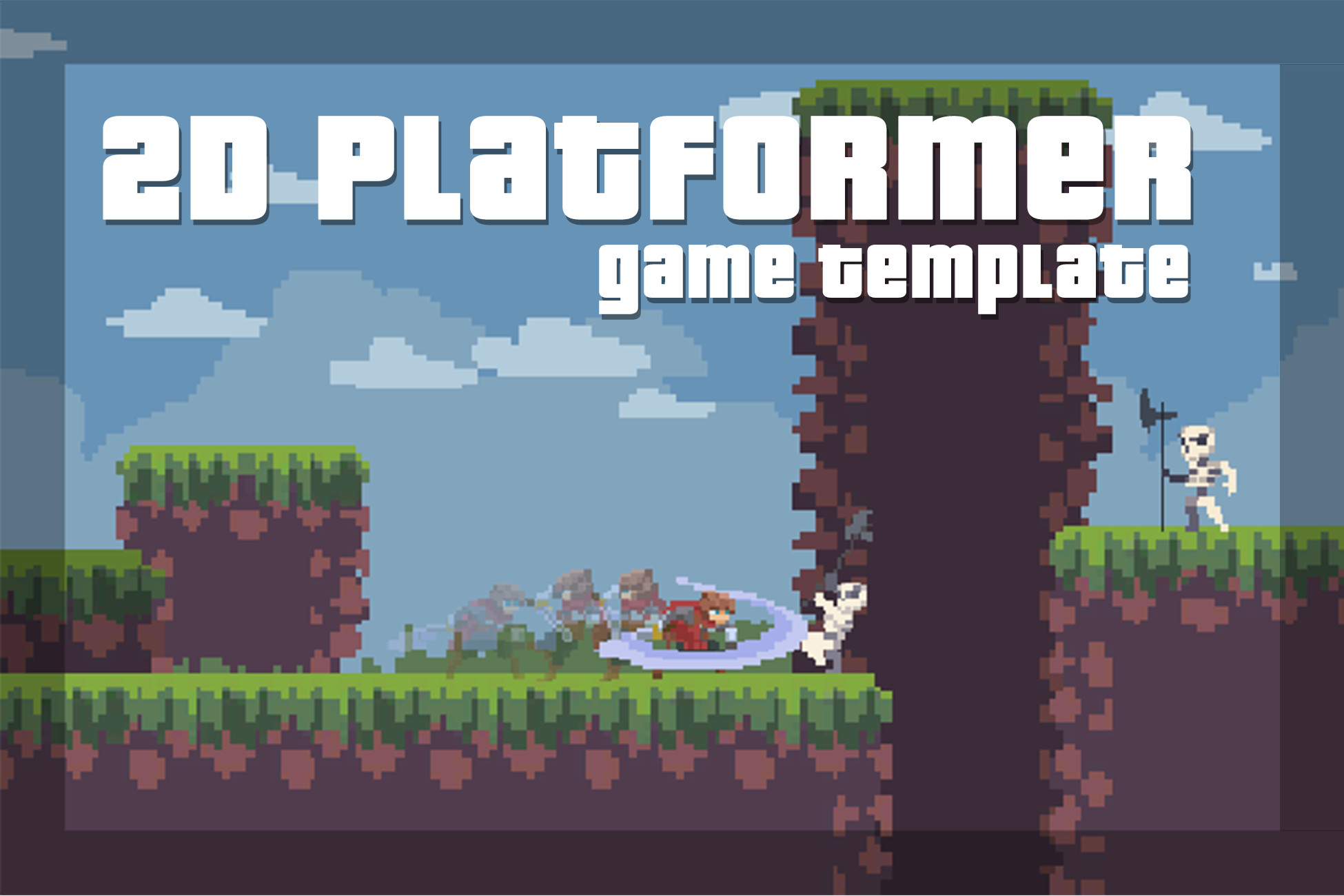 2D Platformer Game Template Unity Asset Store