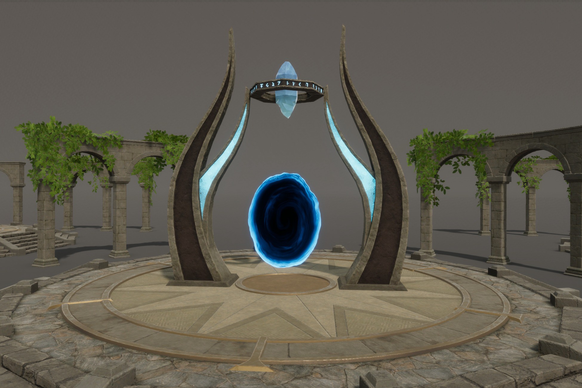Fantasy Teleporter | 3D Props | Unity Asset Store